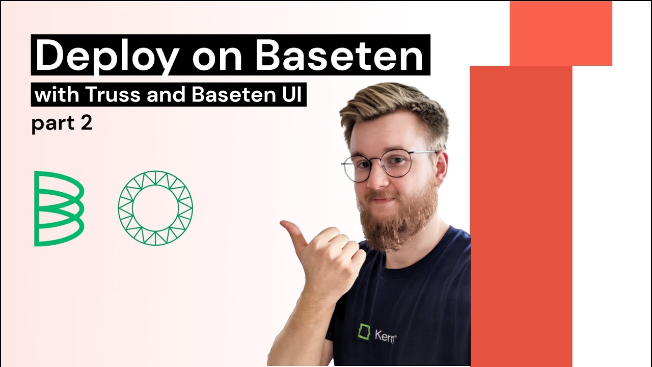 Deploy ML Apps in MINUTES - Part 2: User Interface with Baseten - YouTube