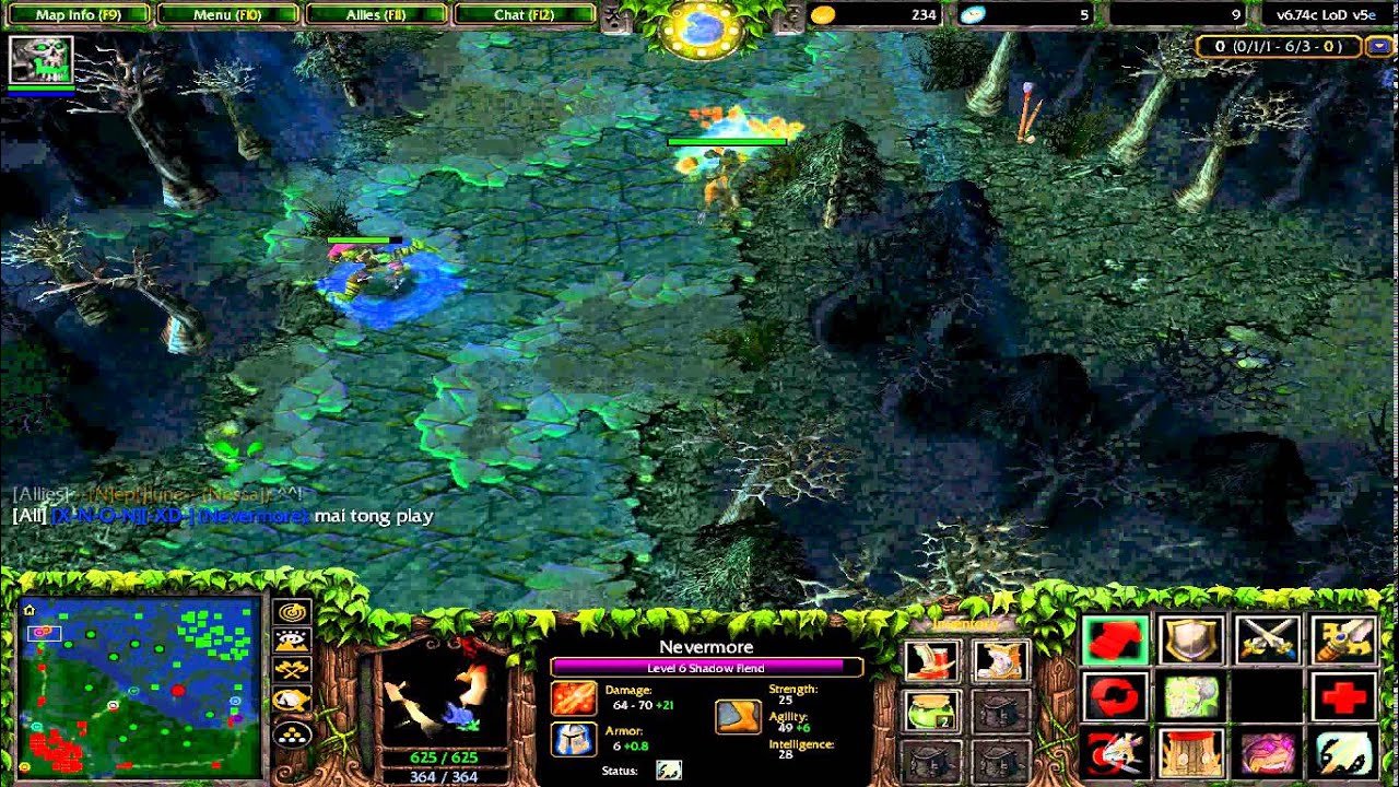 DotA LOD Mode [13] - YouTube