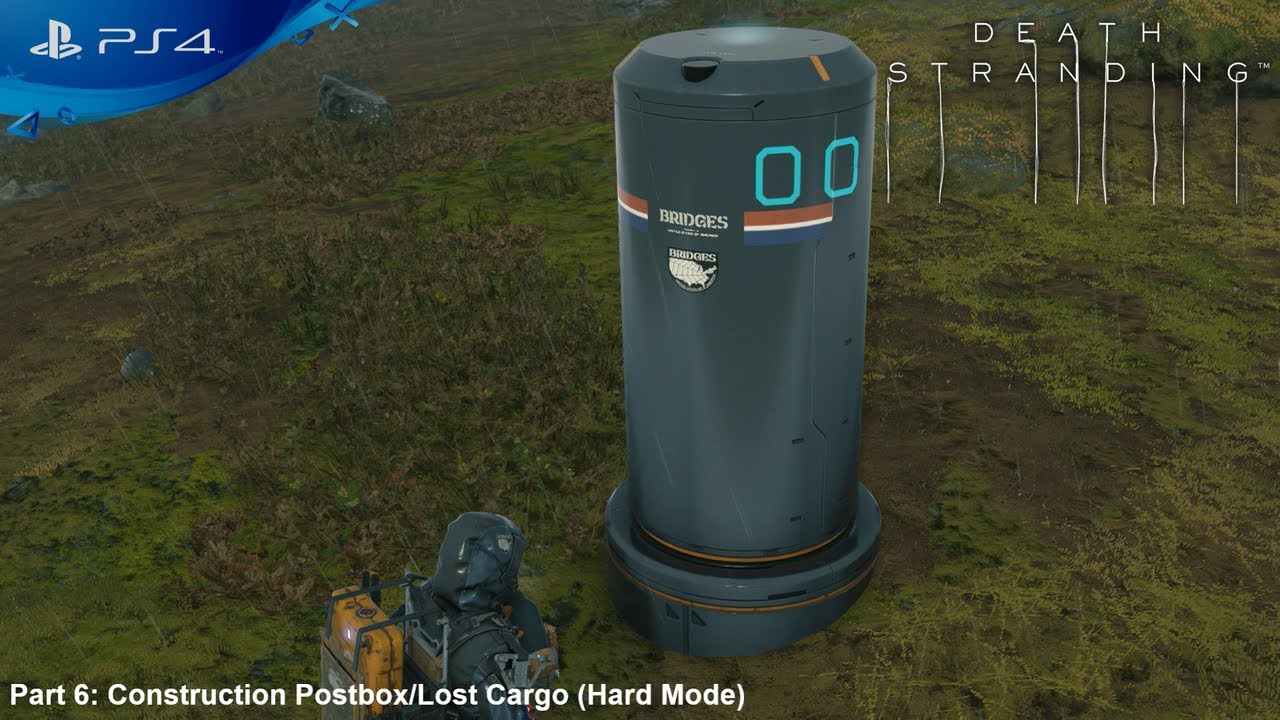 Death Stranding: Order No.6 Construction Postbox & Lost Cargo Delivered ...