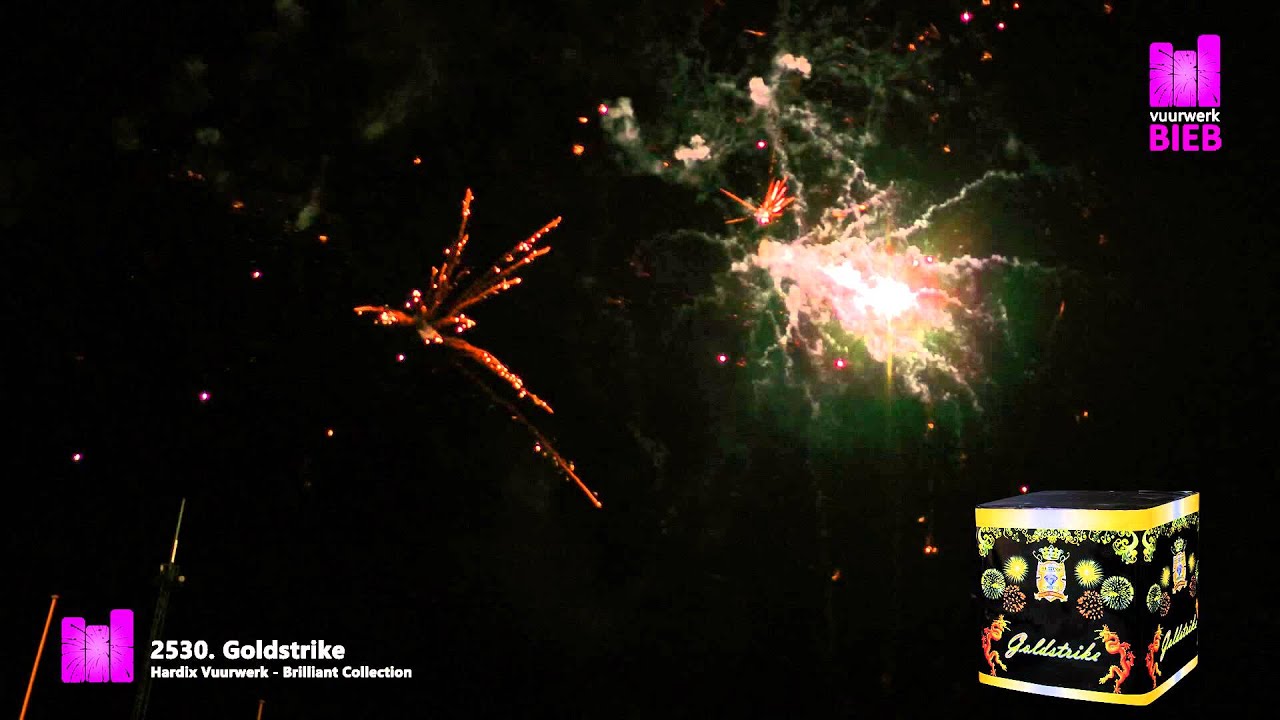 Goldstrike - Hardix Vuurwerk - Brilliant Collection (www.vuurwerkbieb ...