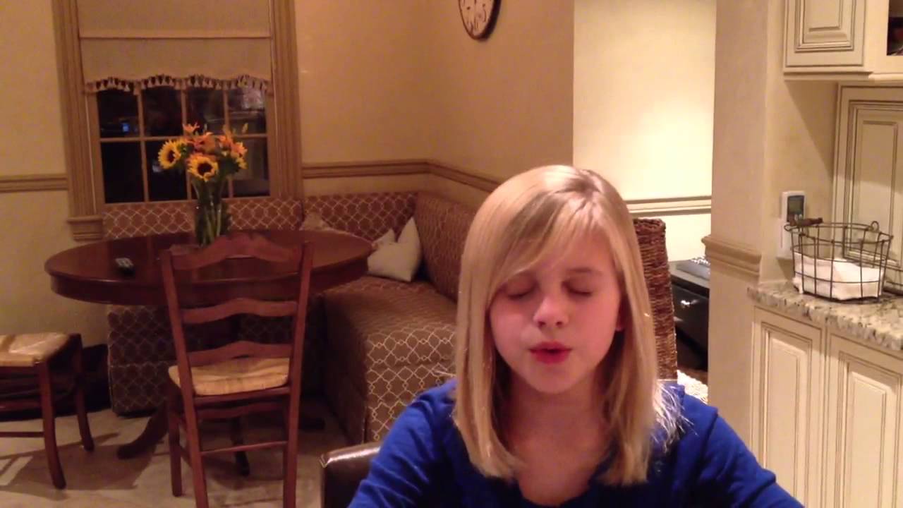 Elyse Bell singing "lucky" - YouTube