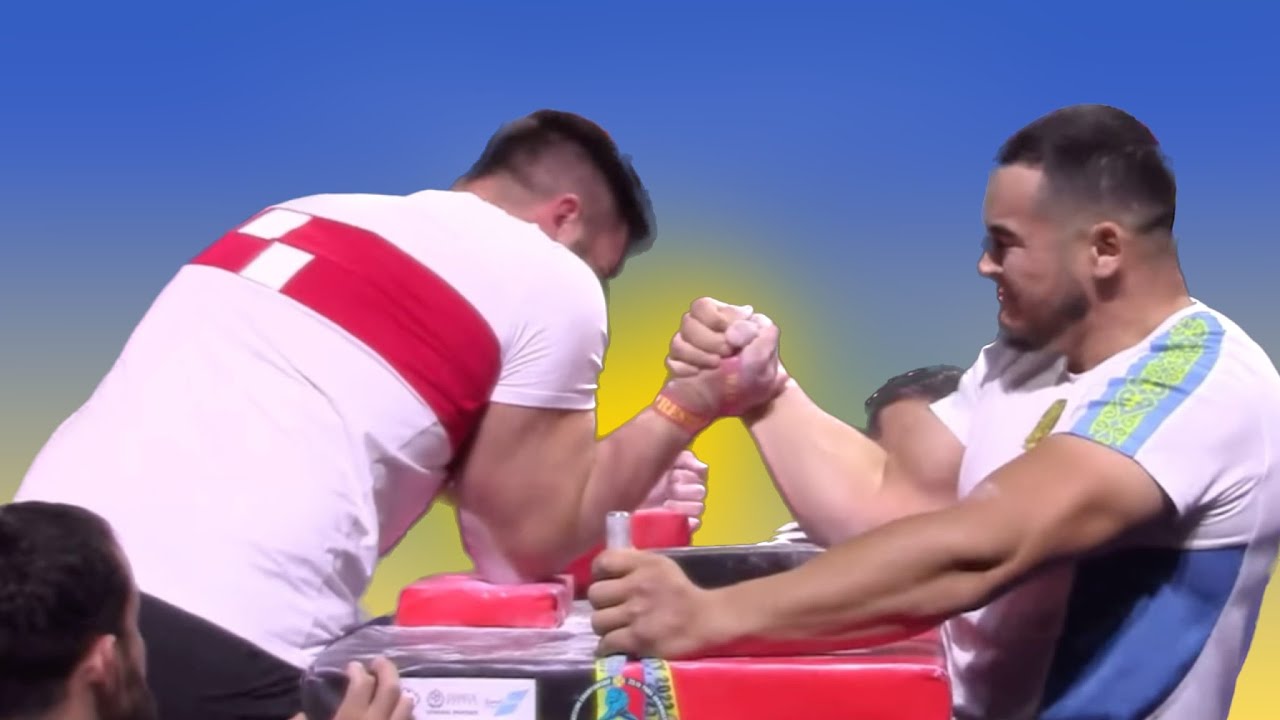 ALIZHAN MURATOV VS RINO MASIC SENIOR MEN 110 KG RIGHT ARM WORLDARM 2023 ...
