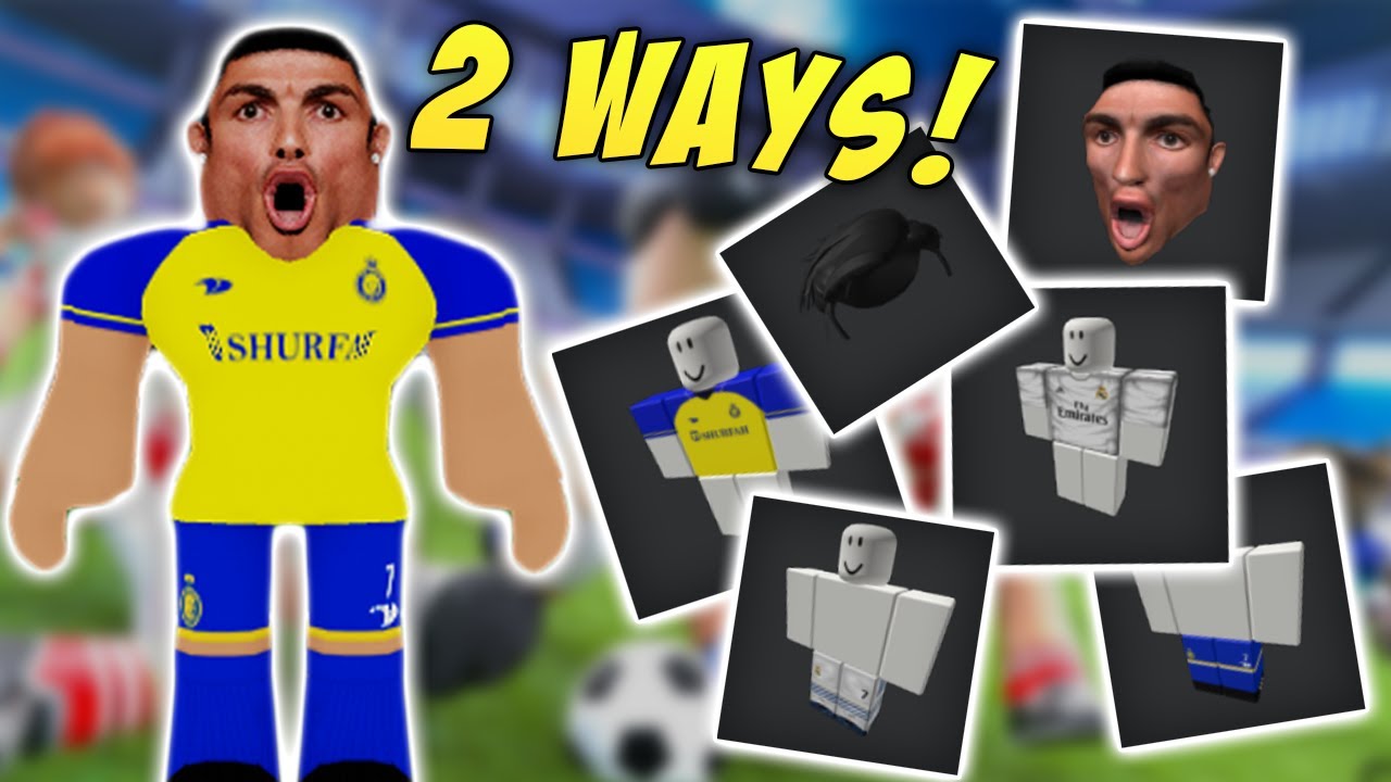 How To Make RONALDO AVATAR in ROBLOX! - YouTube