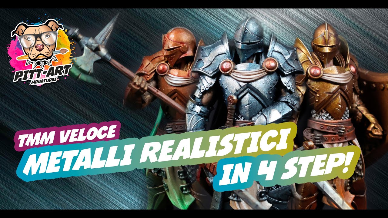 TMM VELOCE! Armature metallizzate realistiche e veloci in 4 STEP! - YouTube