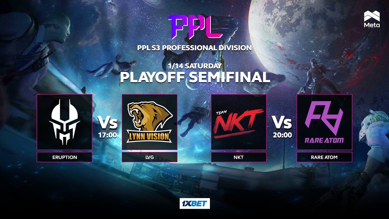 PPL S3 | Pro division | Playoff | NKT vs RareAtom | MN cast - YouTube