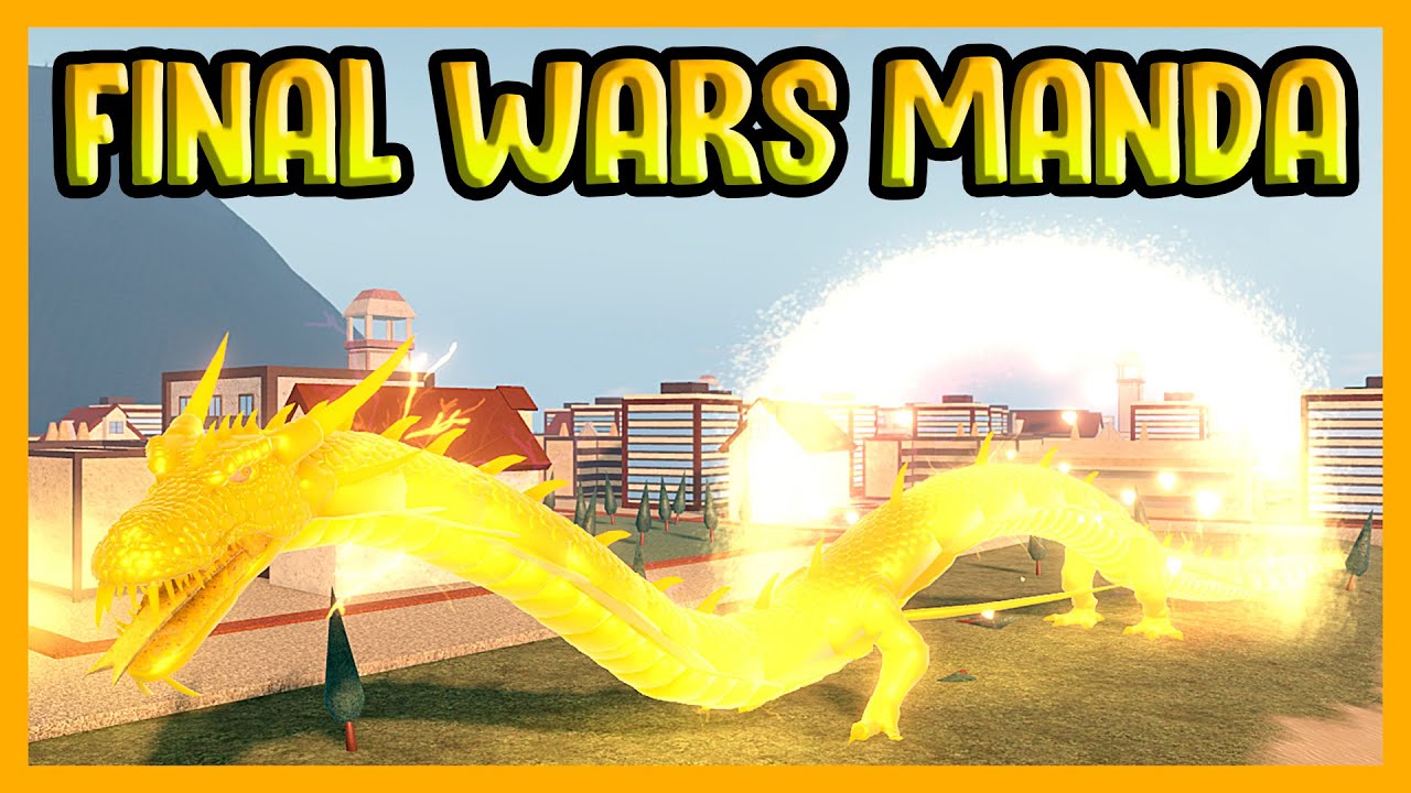 Roblox Kaiju Universe - FINAL WARS MANDA SHOWCASE! - YouTube