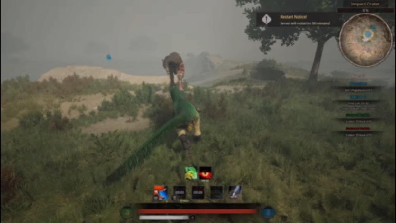 Claaw and friends Hunting pycno Path of Titans official PvP - YouTube