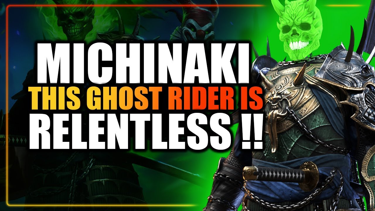 🎃 MICHINAKI GUIDE 🎃 THIS GHOST RIDER IS RELENTLESS !! | Raid Shadow ...