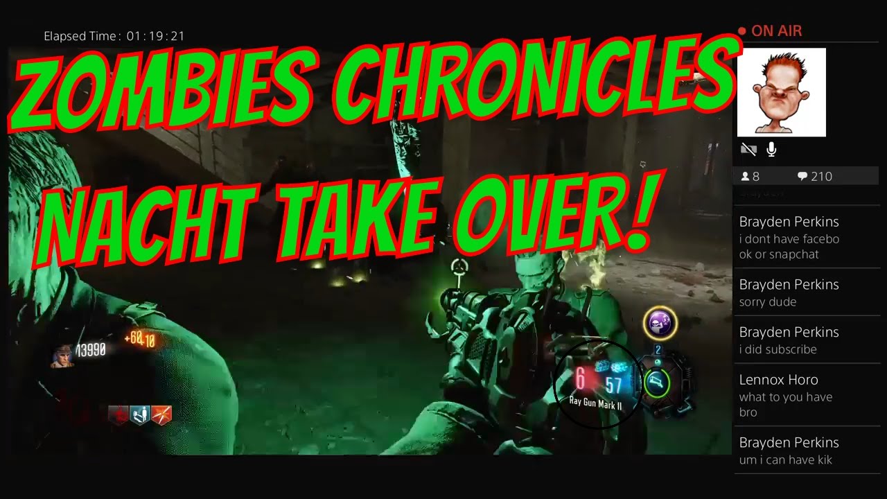 ZOMBIE CHRONICLES BO3 DLC 5 NACHT DER UNTOTEN - YouTube