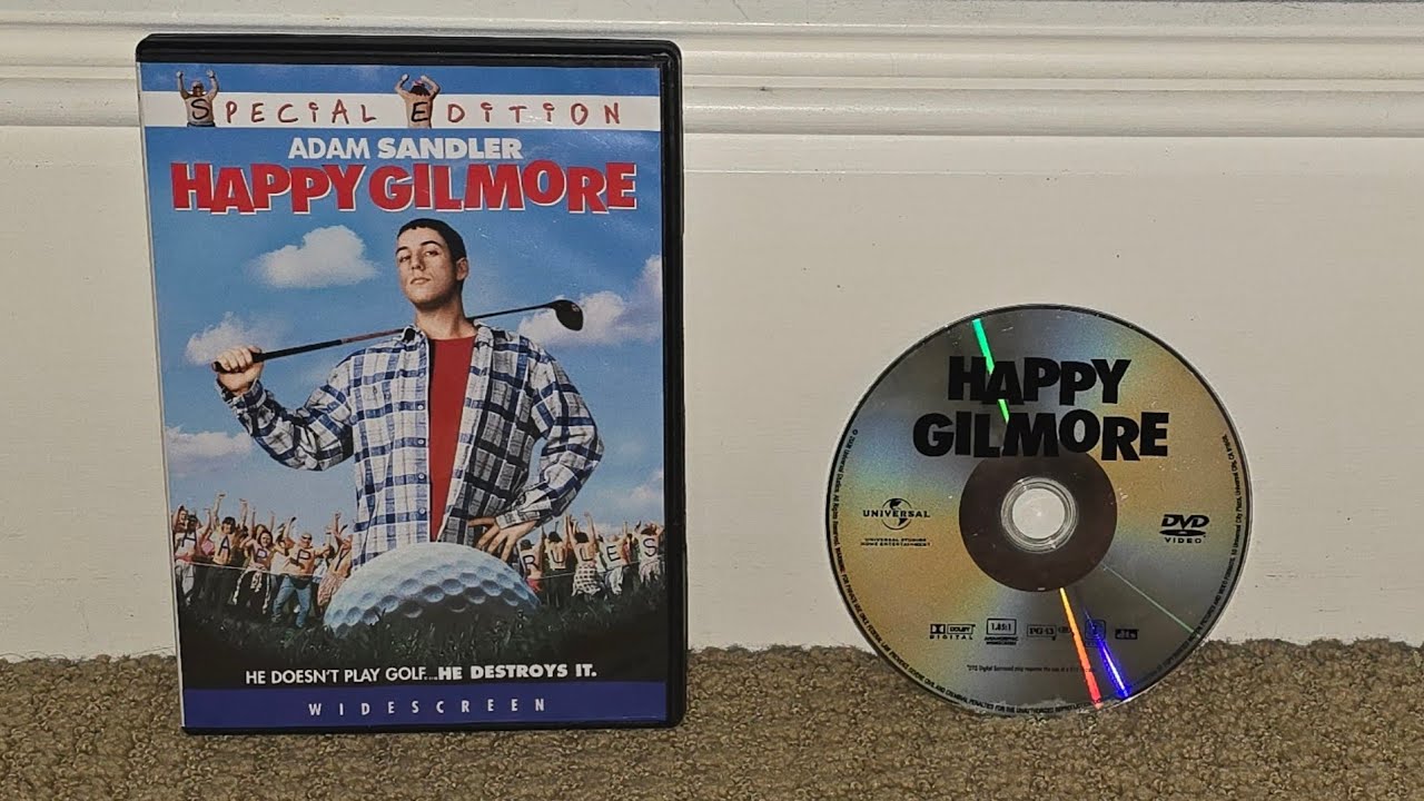 Happy Gilmore USA DVD Walkthrough (2005) - YouTube