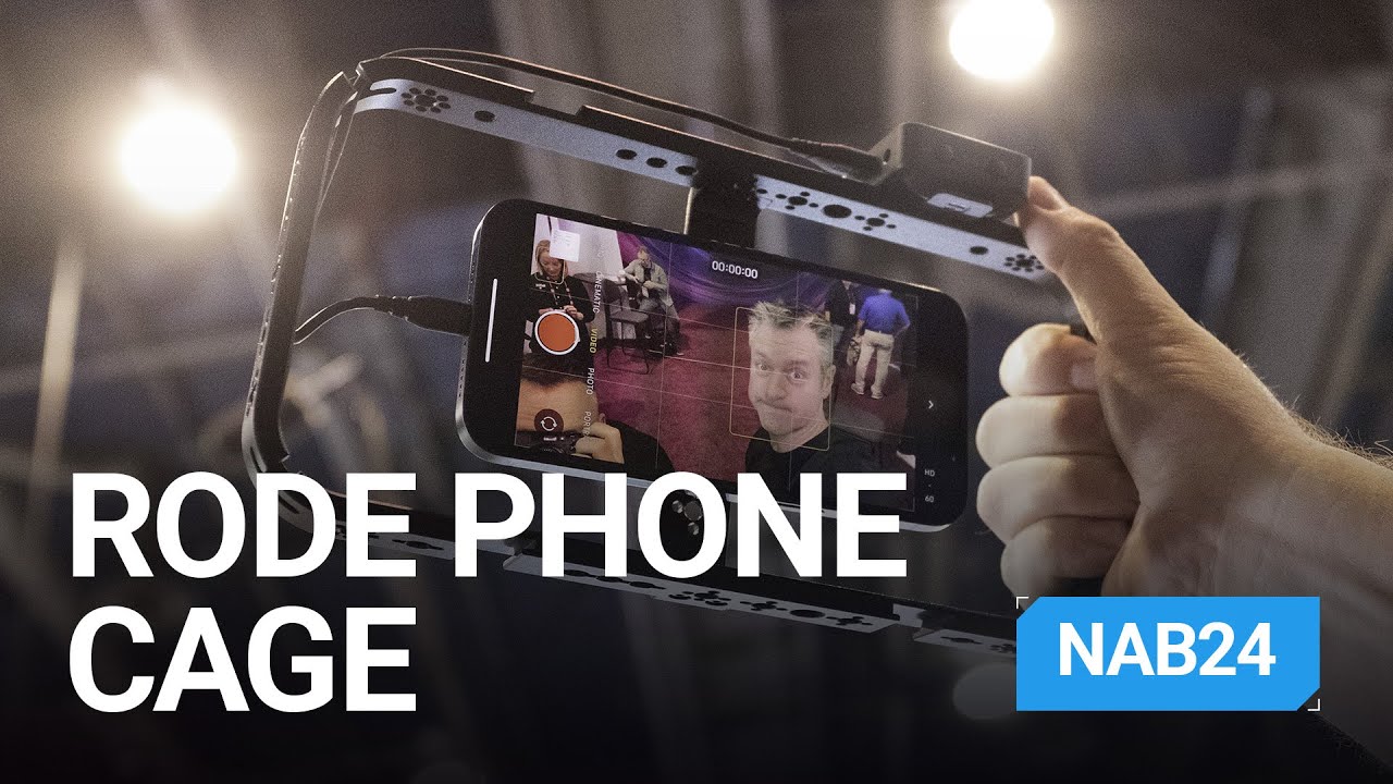 The RODE Phone Cage transforms your phone into a pro camera rig - NAB ...