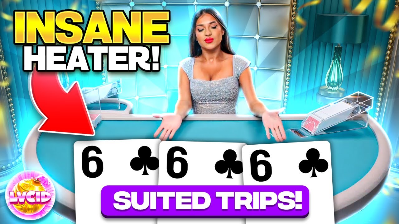 I HIT SUITED TRIPS ON MY MOST INSANE PRIVATE BLACKJACK HEATER! - YouTube