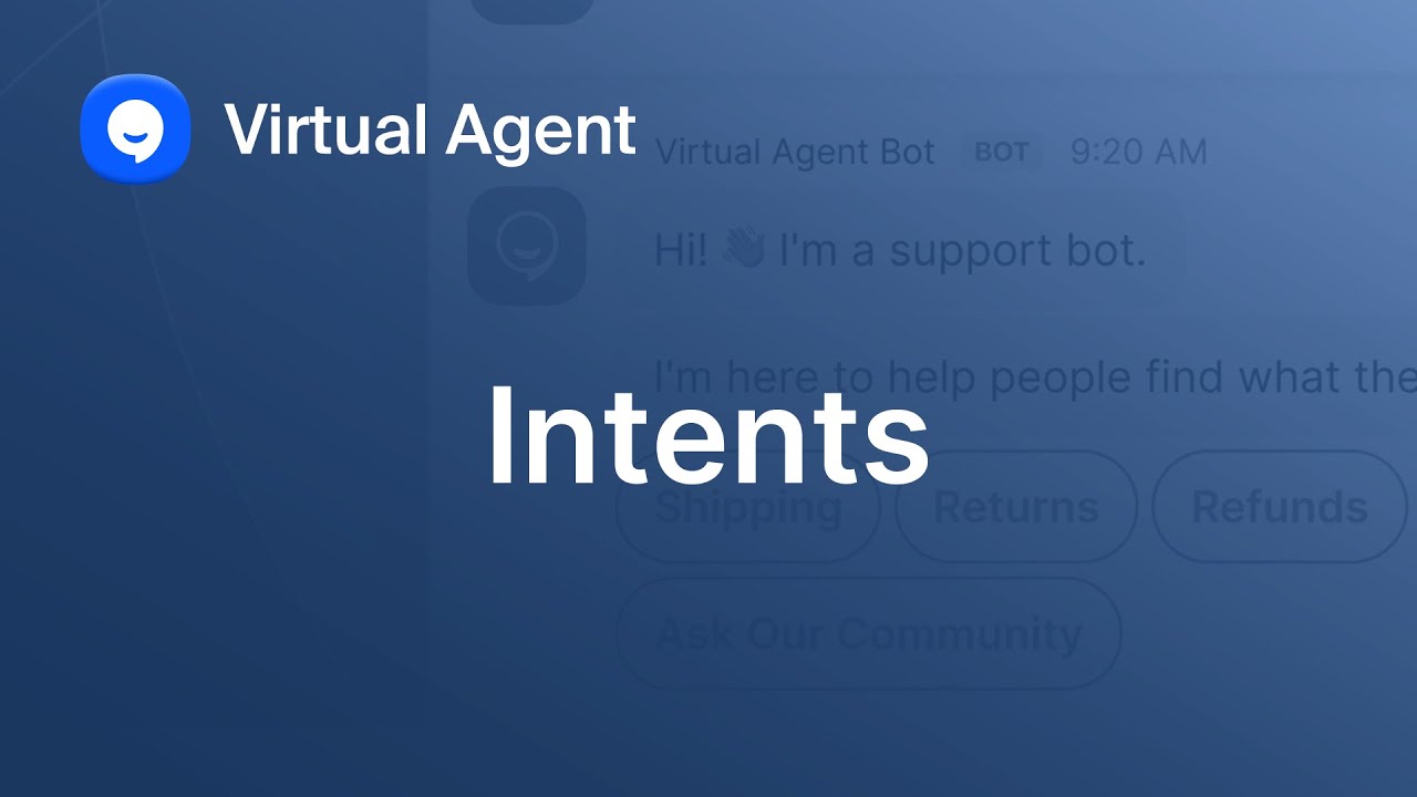 Zoom Virtual Agent Intents - YouTube