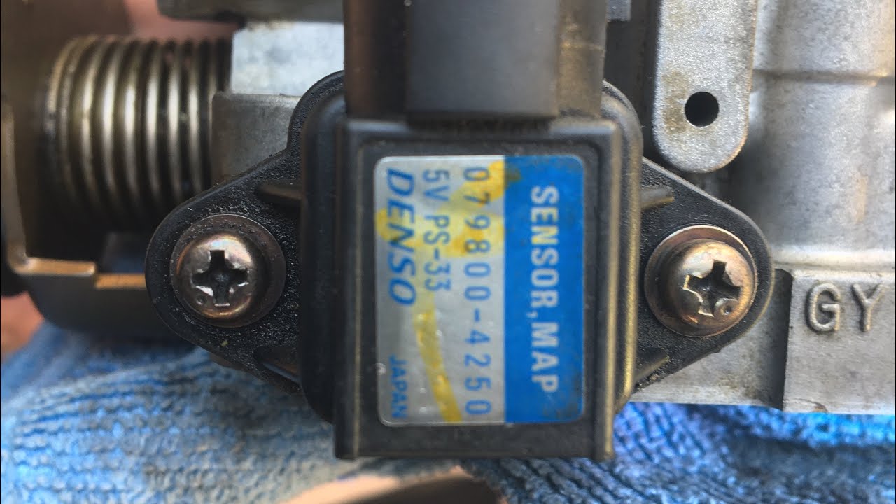 Como trocar o Sensor MAP fácil D+ Honda Civic 2000 e vários outros ...