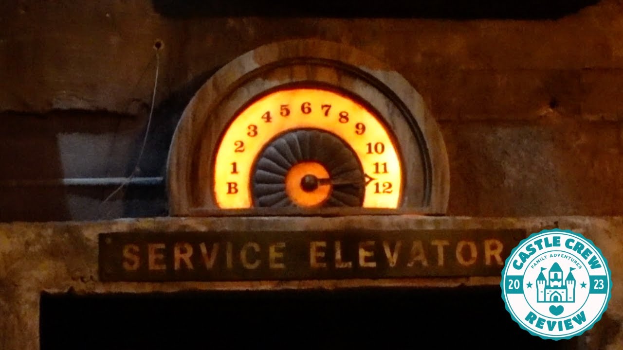 The Twilight Zone Tower of Terror Ride from beginning to end / Full ...
