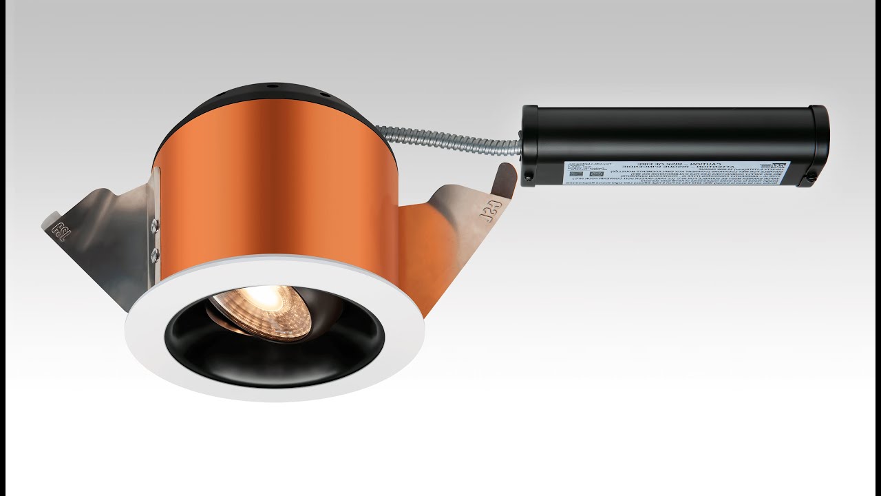 CSL Lighting GyroShift Adjustable Downlight: Infinite Rotation, Minimal ...