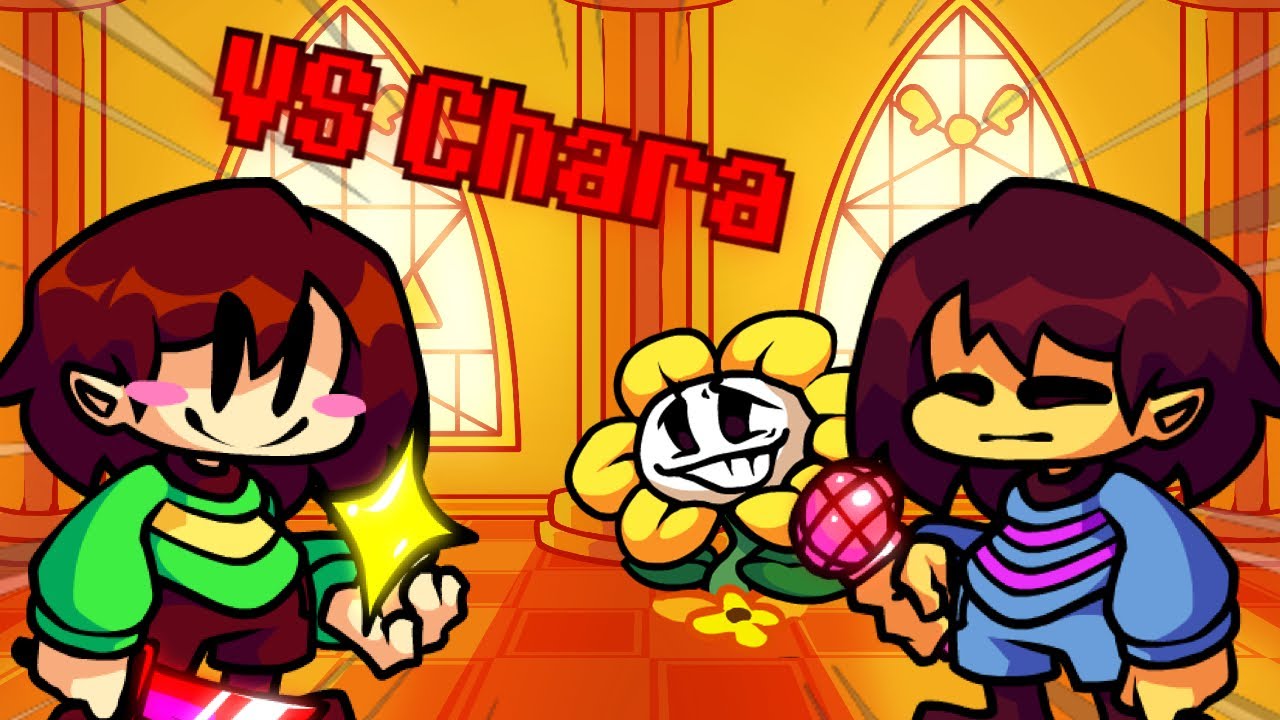 Frisk vs. Chara But it's a Rhythm Game [FNF Vs. Chara 2.0 Demo] - YouTube