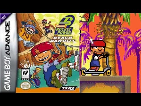 Rocket Power: Beach Bandits (GBA) 100% - Full Gameplay - YouTube