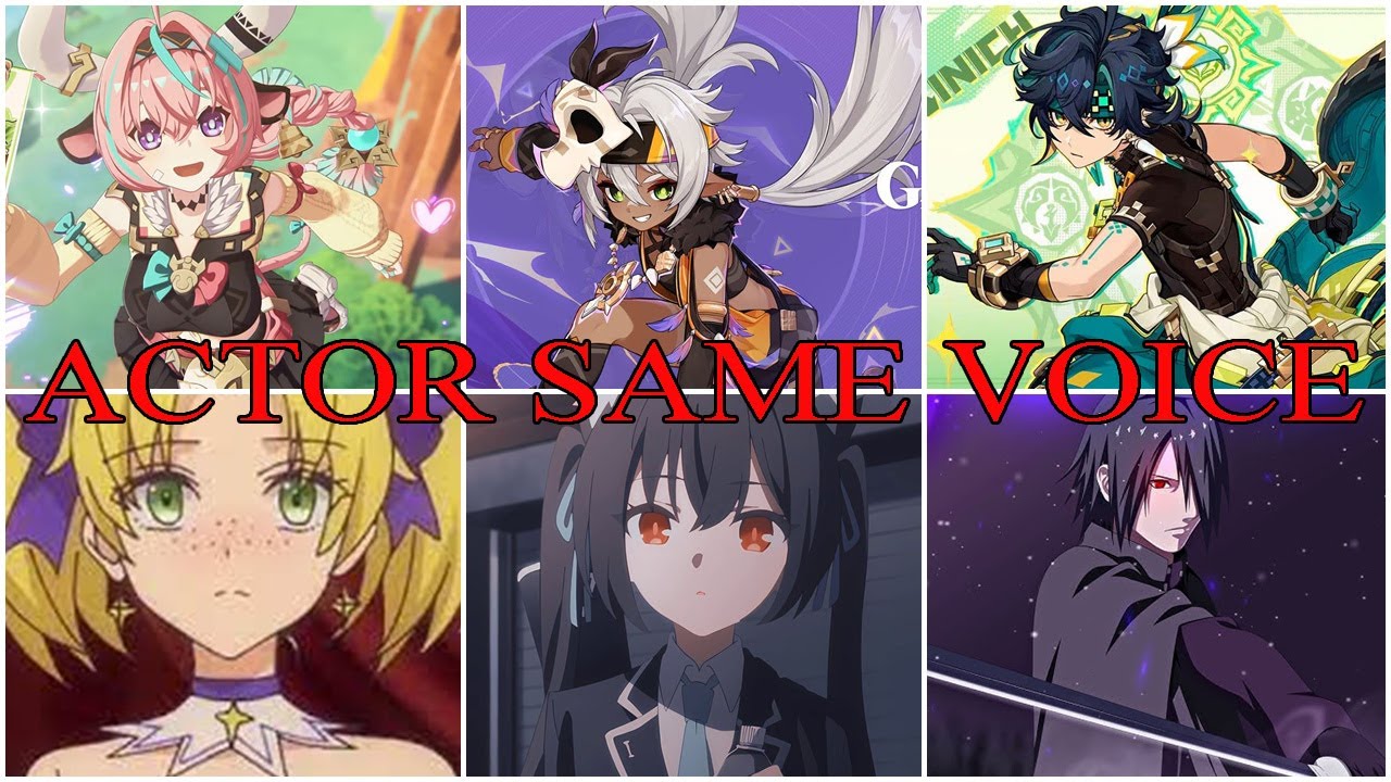 Natlan : Genshin Impact All Actor Voice Character (Dub Japanes) Seiyuu ...