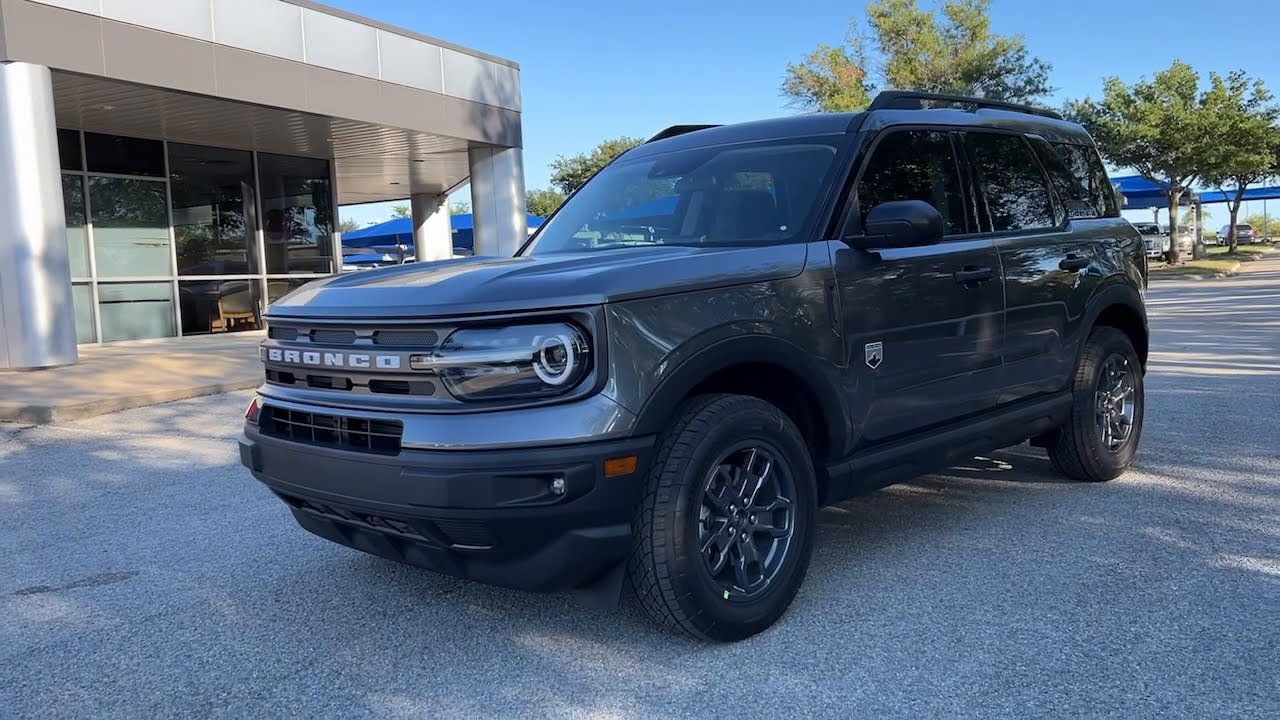 2022 Ford Bronco Sport Granbury, Fort Worth, TX NRE03696 - YouTube