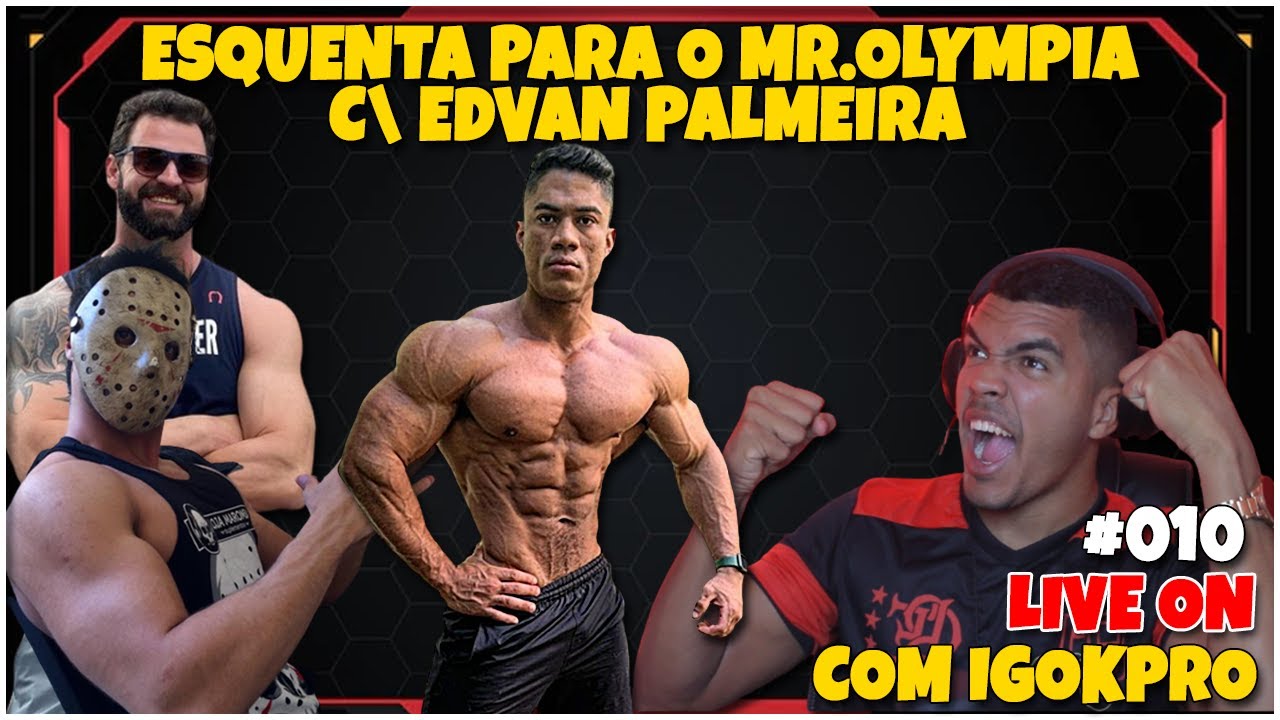 PAPO DE OLYMPIA COM EDVAN PALMEIRA - ESQUENTA MR.OLYMPIA 2022 - YouTube