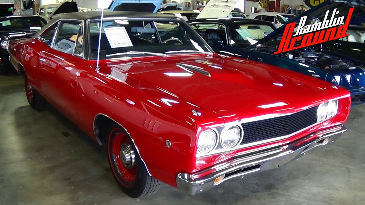 1968 Dodge Super Bee 383 V8 Four-speed Mopar Muscle Car - YouTube