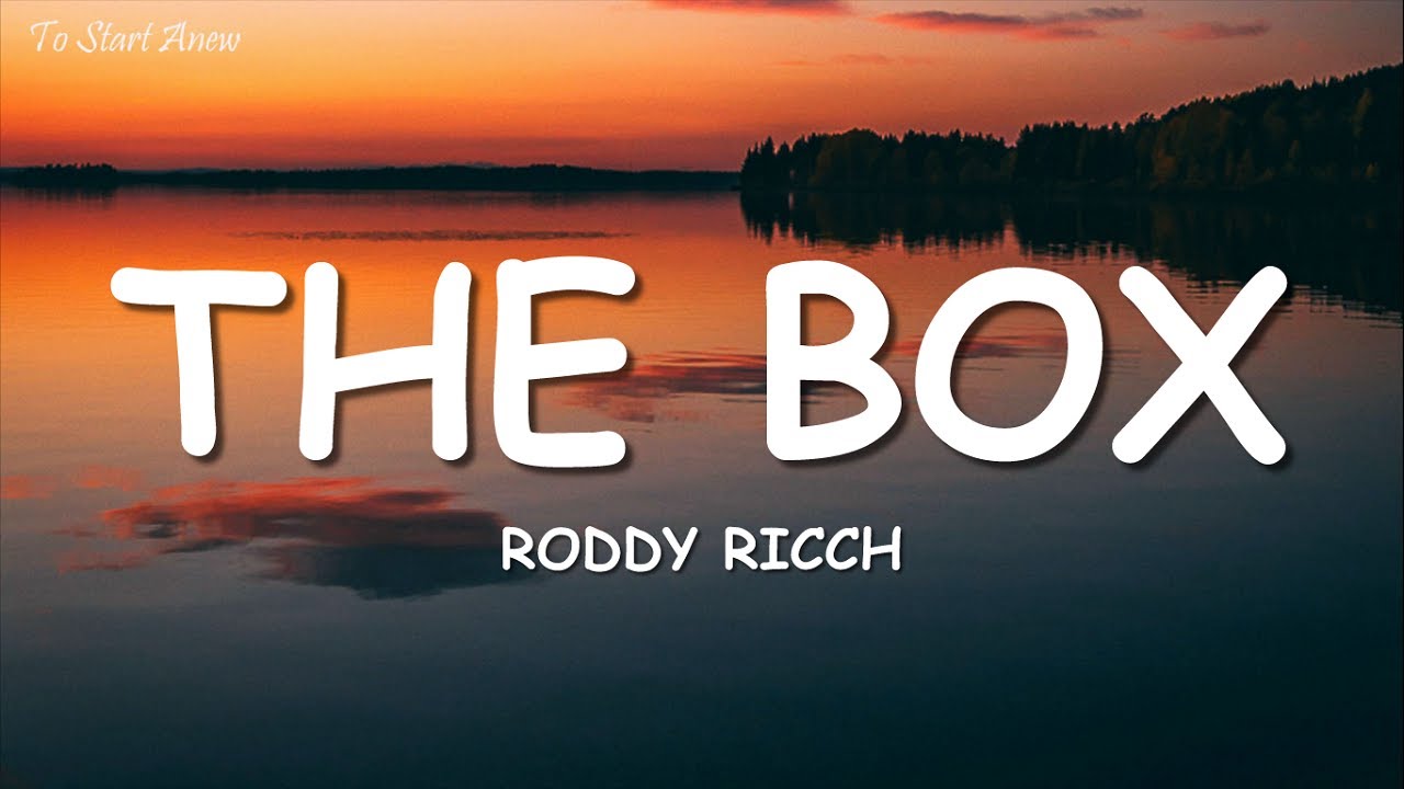 Roddy Ricch - The Box (Lyrics) - YouTube
