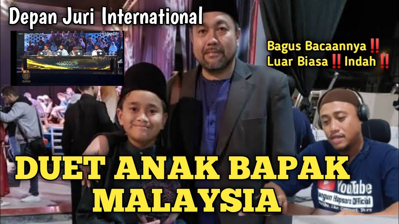 KEREN‼️DUET AYAH-ANAK MALAYSIA AHMAD AZFAR DAN USTAZ AZRAIE - YouTube