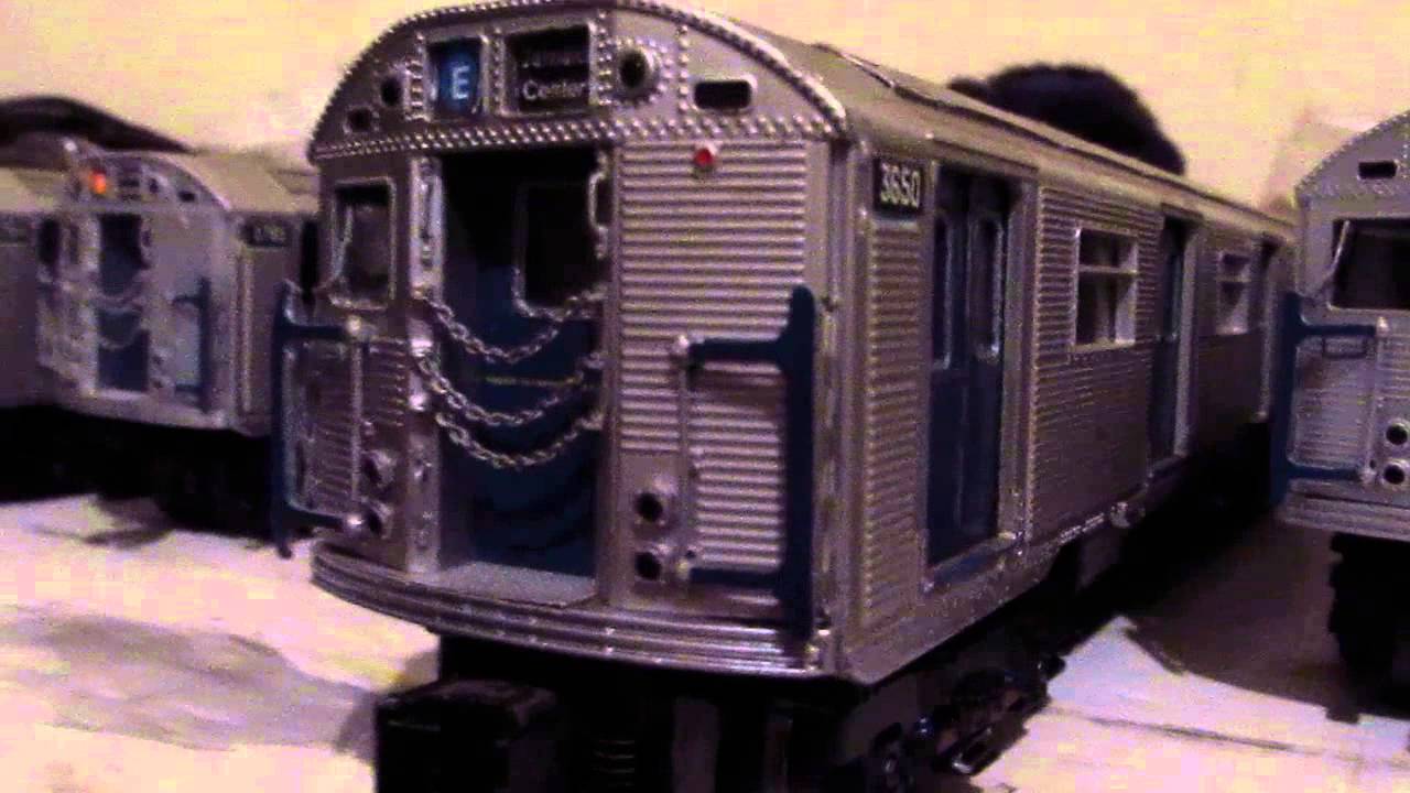 Custom MTH R32 2 Car Add-On Subway Set - YouTube