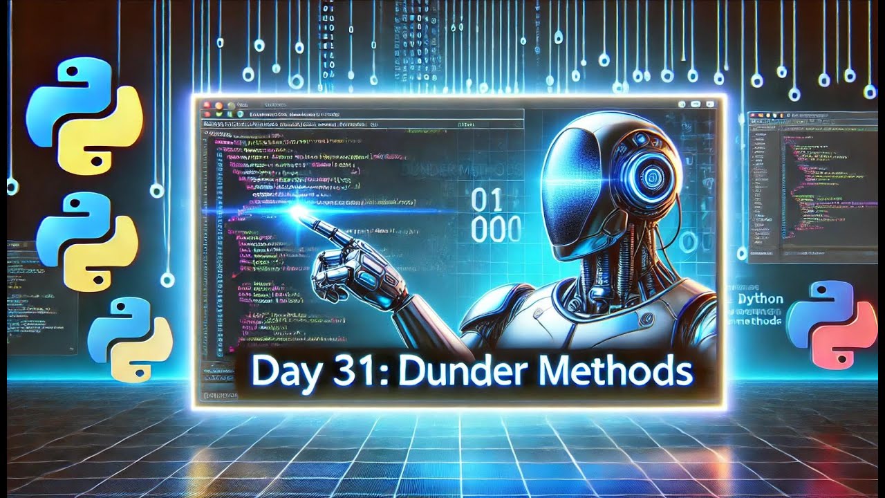 Python Day 31 Dunder Double Under Methods L Inheritance L Oops L 75 Day Coding Challenge