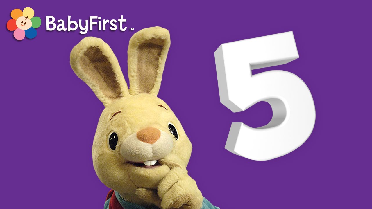 Counting numbers 123 | Learn to count to five with Harry The Bunny ...