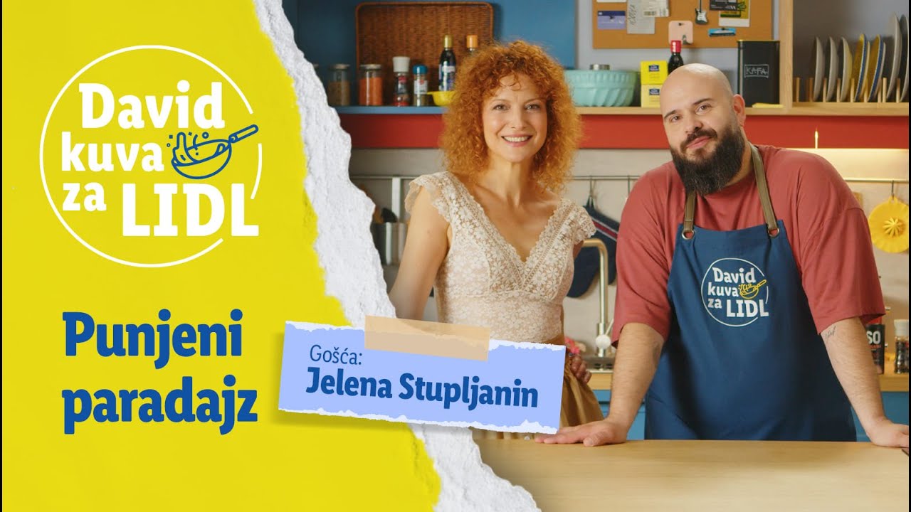 Punjeni paradajz│gošća Jelena Stupljanin│David kuva za Lidl│Lidl Srbija ...