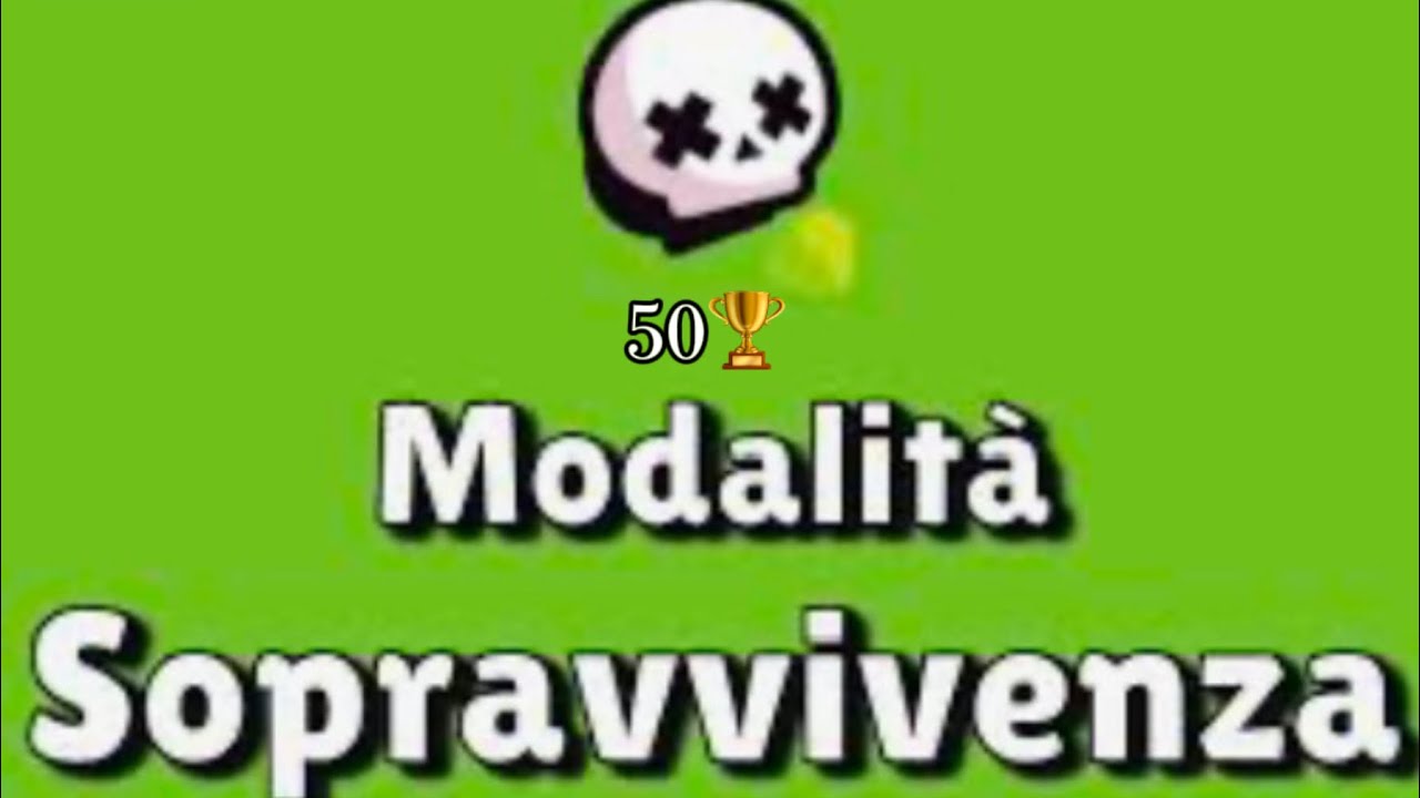 KAPPI E PACO 50 🏆IN SOPRAVVIVENZA SU BRAWL STARS - YouTube