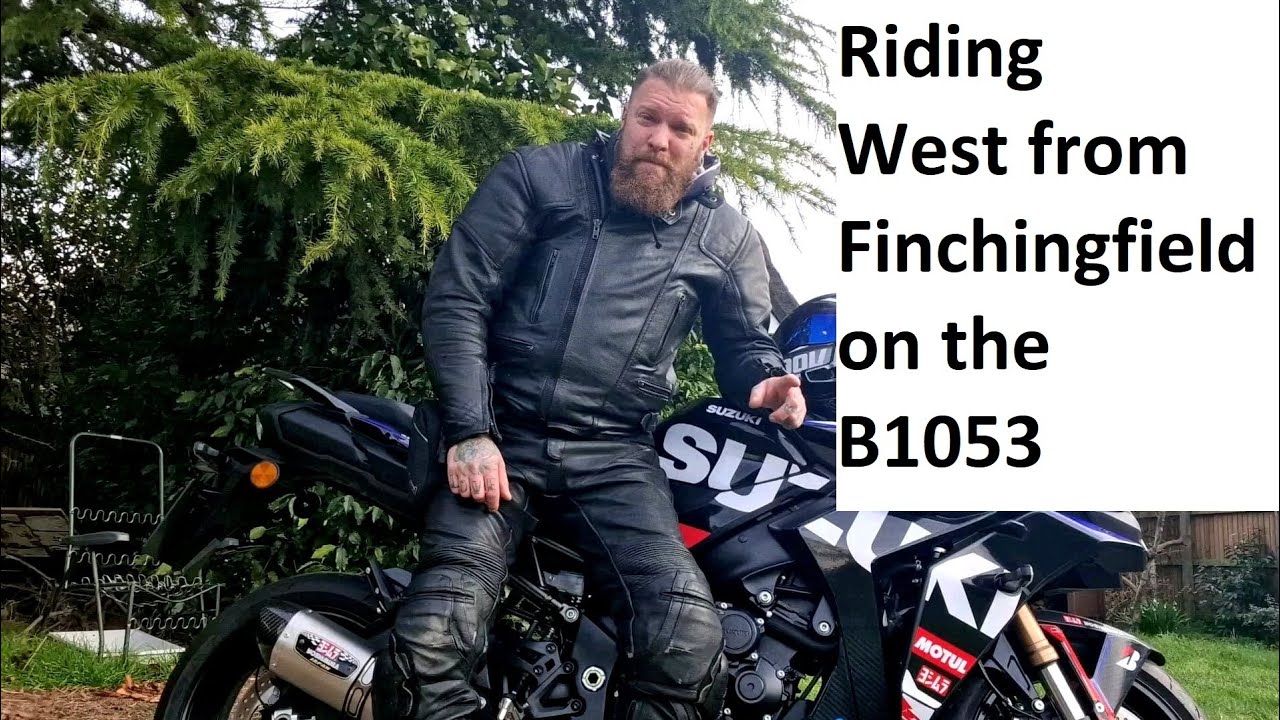 Riding the B1053 from Finchingfield to Radwinter, Bartlow and onto ...