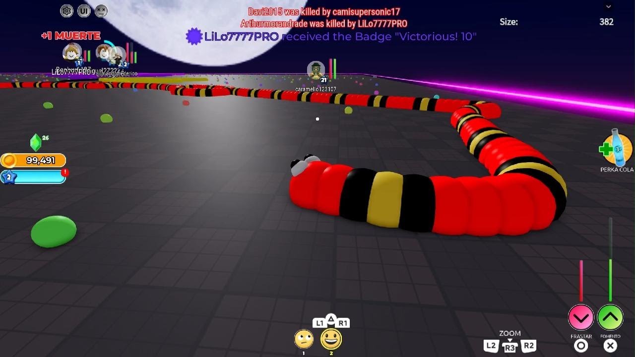 Hice otro video de SLITHER IO de ROBLOX!!😀😀 - YouTube