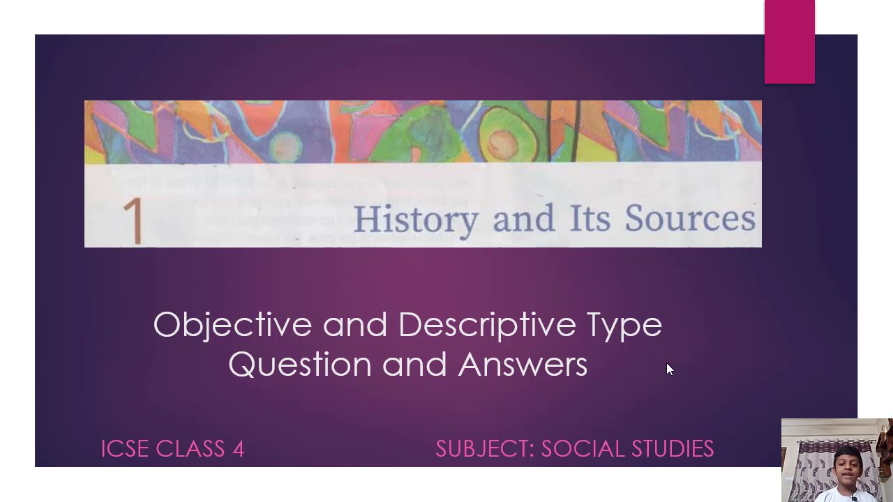 ICSE CLASS 4 Social Studies Chapter 1 History And Its Sources Question And Answers YouTube icse-class-4-social-studies-chapter-1-history-and-its-sources-question-and-answers-youtube