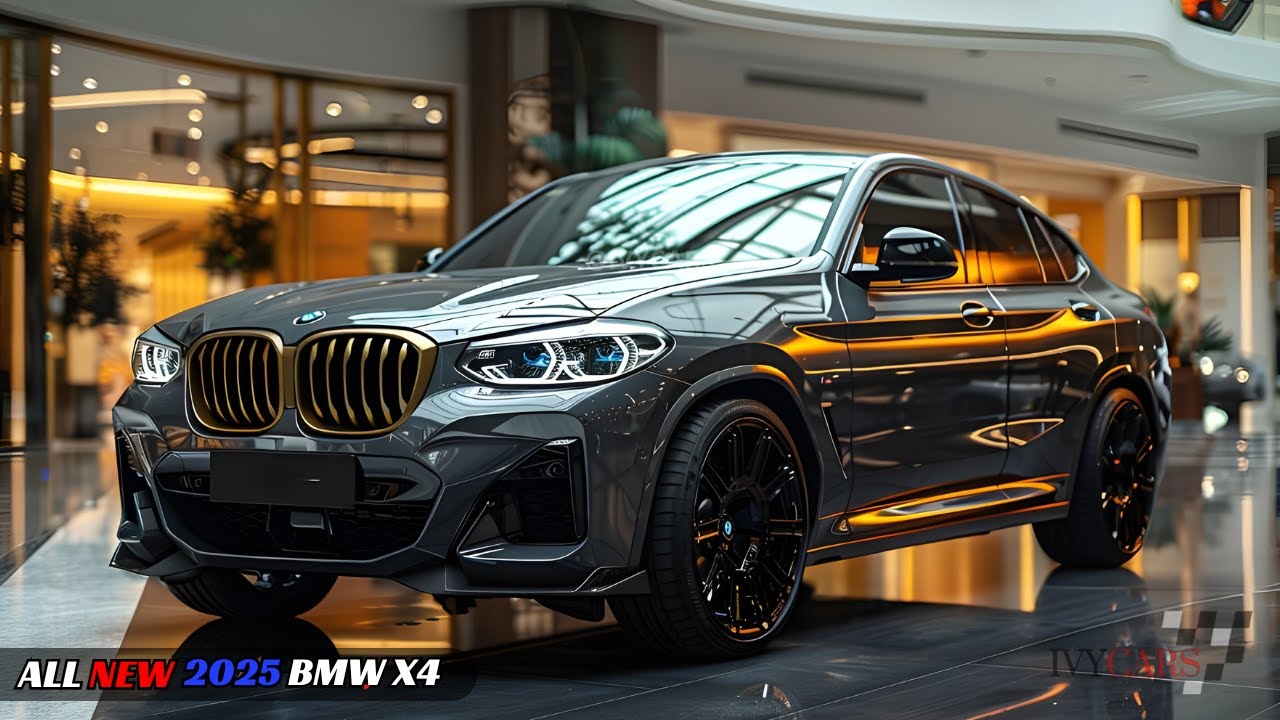 All New 2025 BMW X4 Luxury Coupe SUV Unveiled | More Stylish! FULL ...