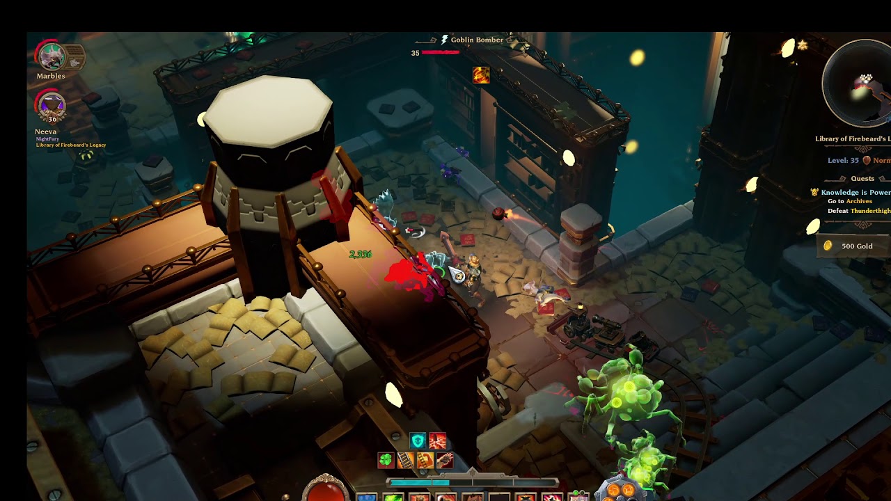 Torchlight 3 - Library of Firebeard's Legacy - YouTube