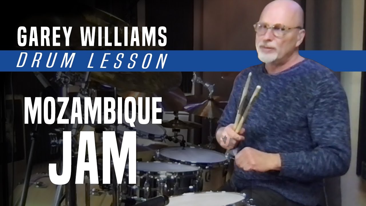 Mozambique Jam - Garey Williams Drum Lesson - YouTube