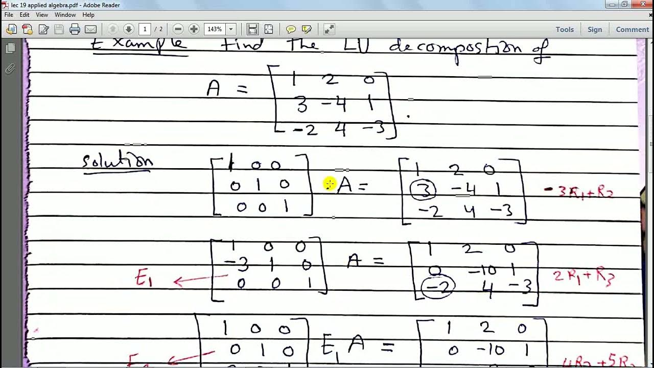 lec 19 applied algebra - YouTube