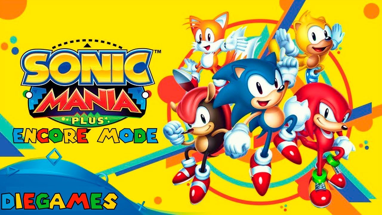 SONIC MANIA PLUS - ENCORE MODE - HARD MODE - INÍCIO DE GAMEPLAY - YouTube