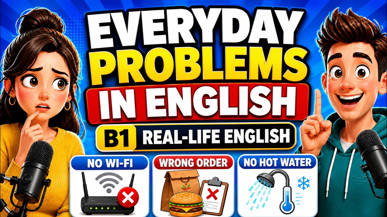 Handling Everyday Problems in English | Speak Confidently (Intermediate ...