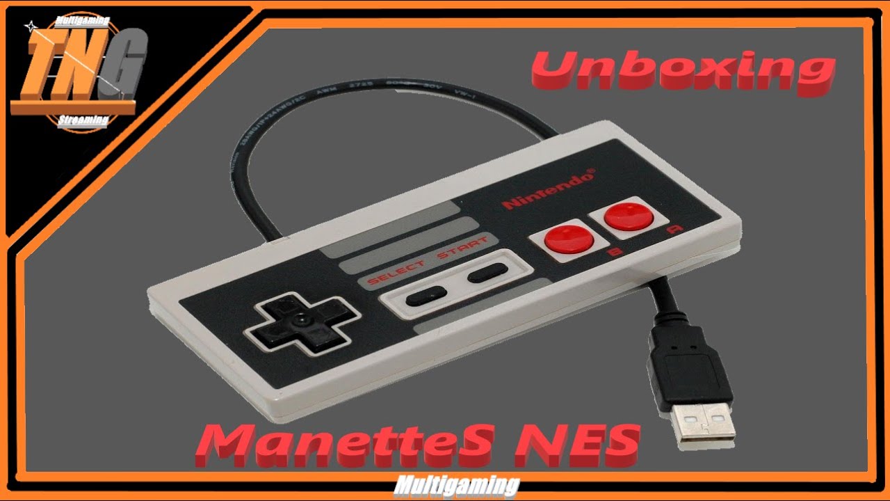 Unboxing manettes nintendo NES ,"franchement de trés bonne facture pour ...