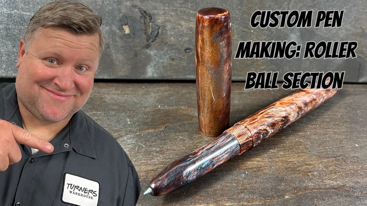 Custom/Bespoke Pen Making- RollerBall Section, Kitless Bespoke Pen ...