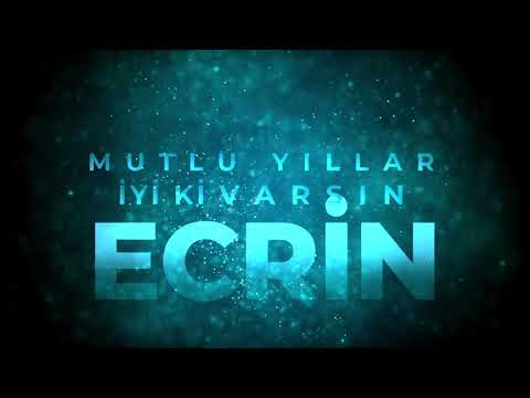 İyi ki Doğdun Ecrin  (Kişiye Özel Rap Doğum Günü Şarkısı) Vuhhu