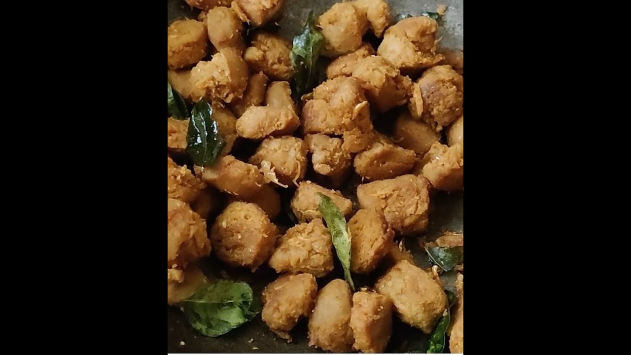 Soyachunk fry / Mealmaker fry - YouTube