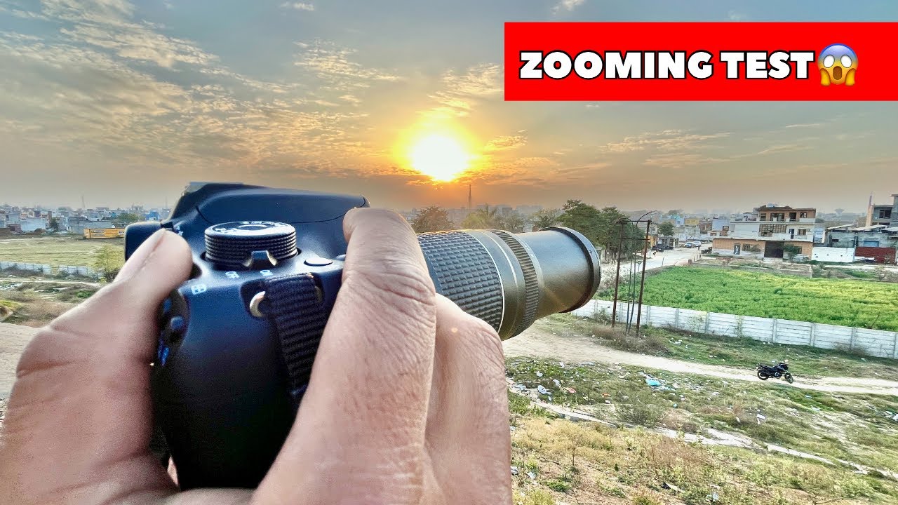 Canon 75-300mm lens zooming test|| Zoom test lens || 75-300mm full zoom ...