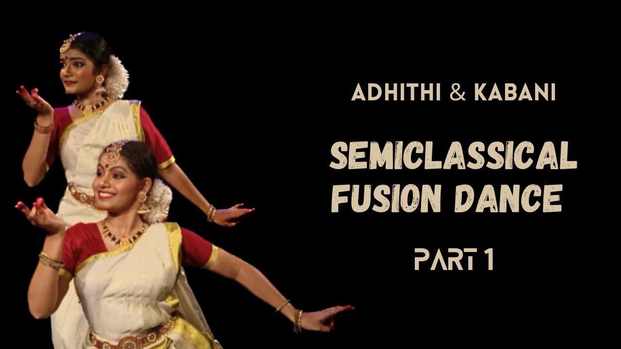 Semi classical fusion dance | PART 1 | ft Adhithi | Kabani | Dance on mind - YouTube