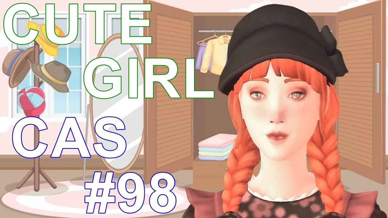 Cute Girl The Sims 4 Ts4 Cas 98 Youtube
