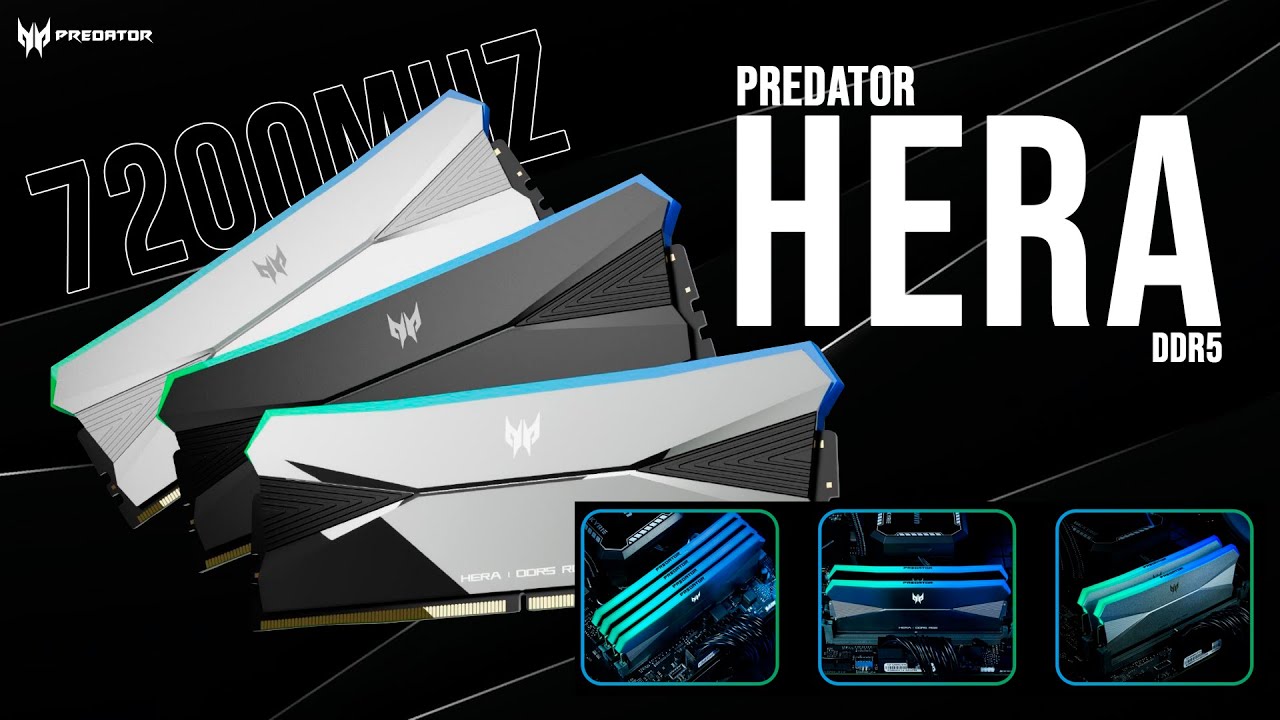 Tu PC Merece Esta RAM – Acer Predator Hera DDR5 7200MHz 😍 - YouTube